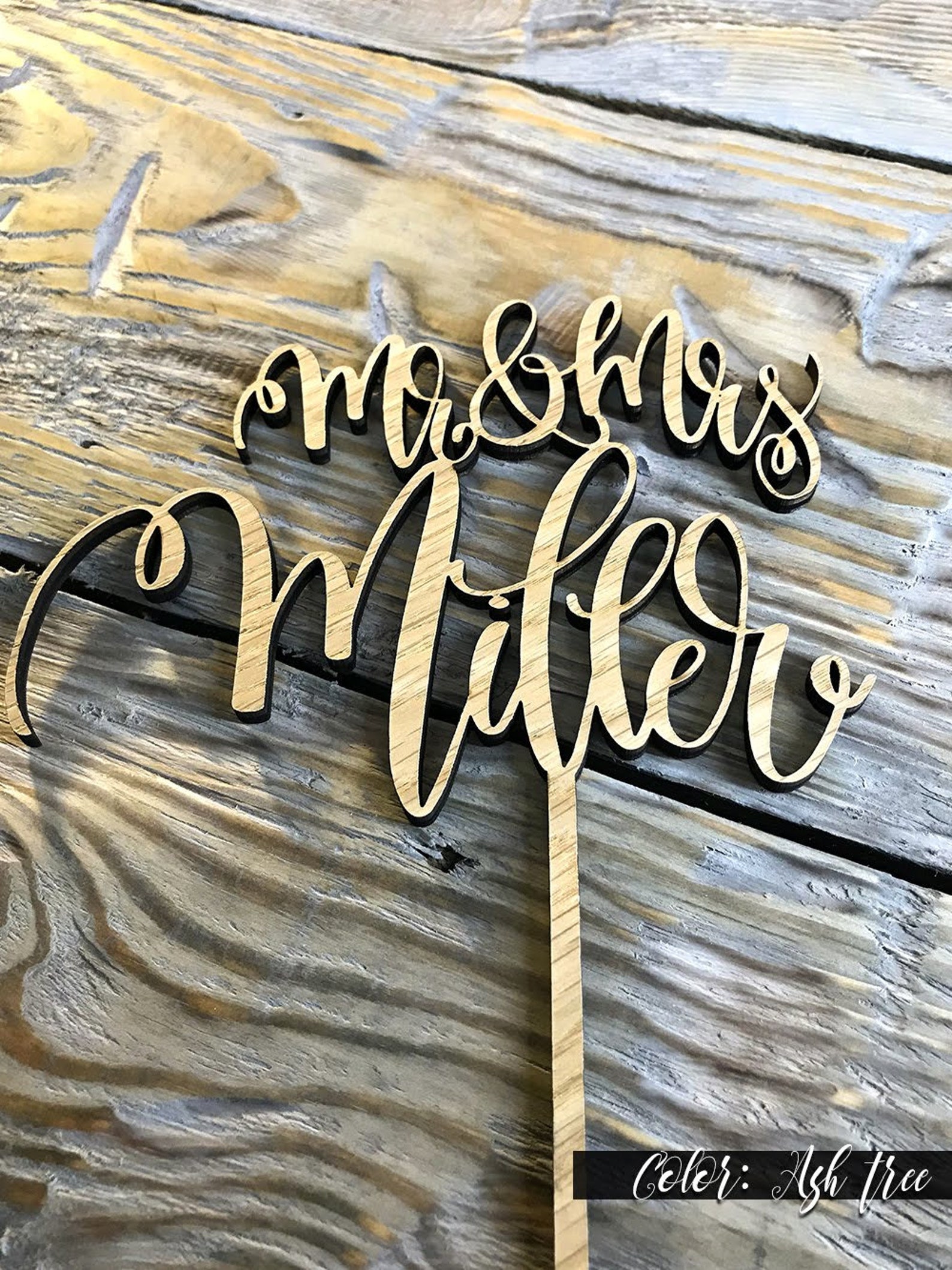 Personalized Wedding Cake Topper Customized Cake Topper for - Etsy