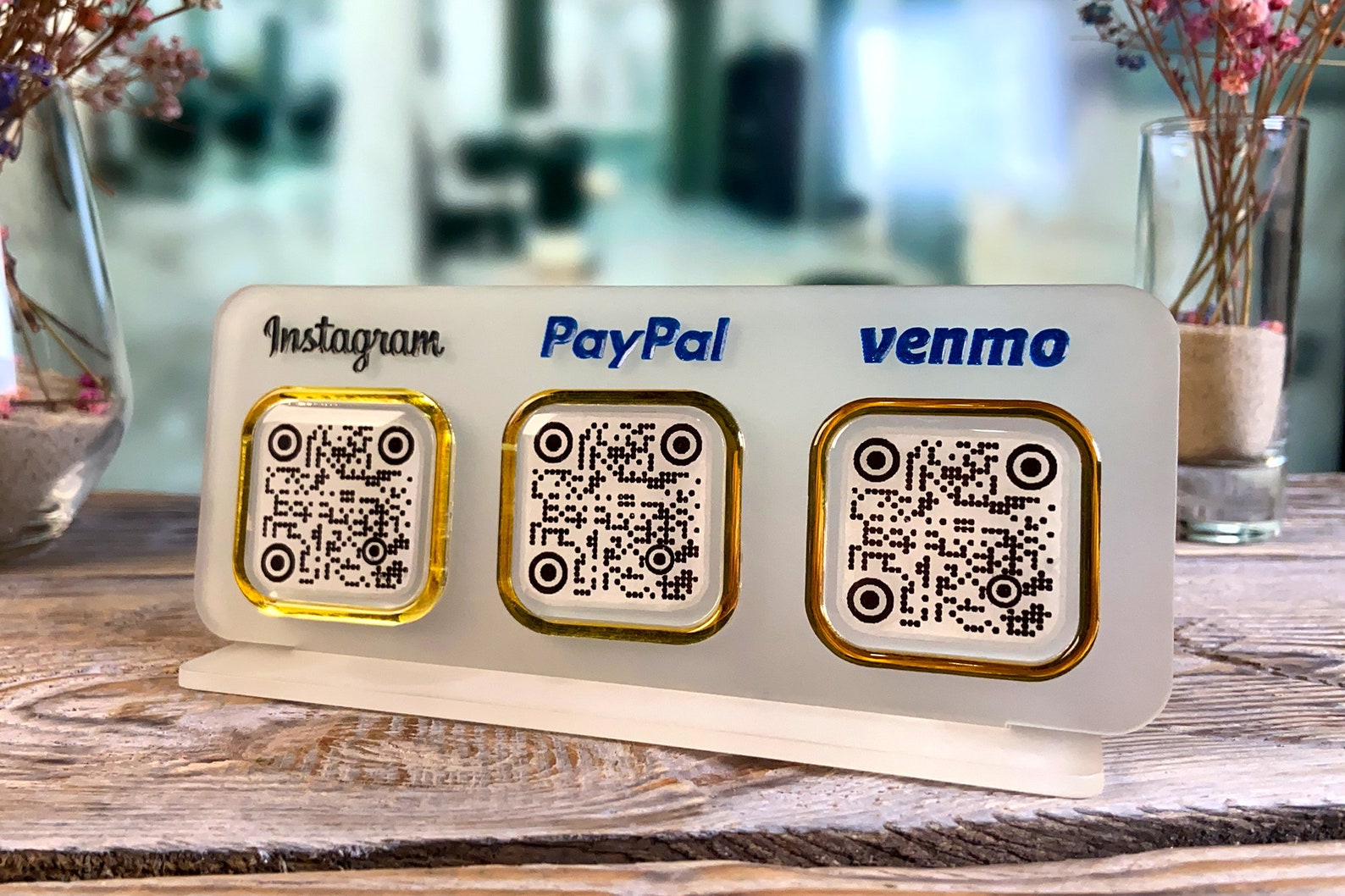 Mini Scan to Pay Sign QR Code Sign Cashapp Sign Venmo Sign - Etsy