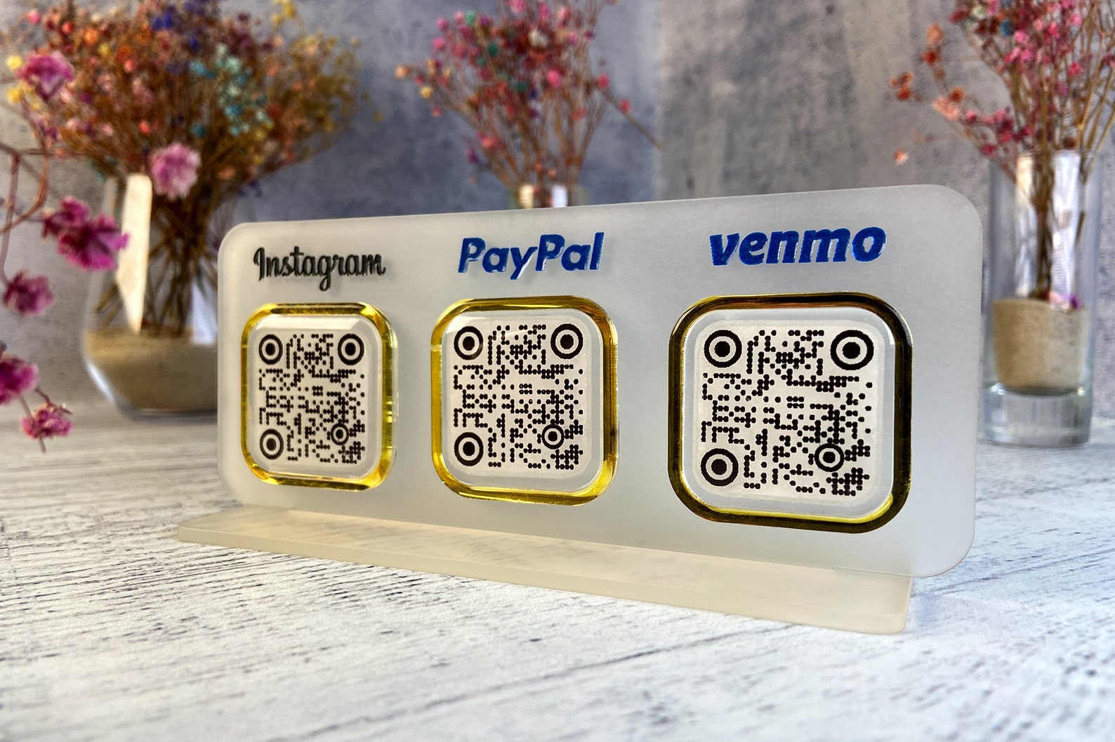 Mini Scan to Pay Sign QR Code Sign Cashapp Sign Venmo Sign - Etsy