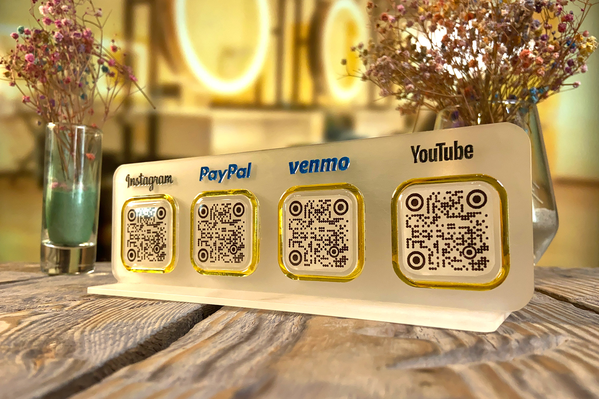 Mini Scan to Pay Sign QR Code Sign Cashapp Sign Venmo Sign - Etsy