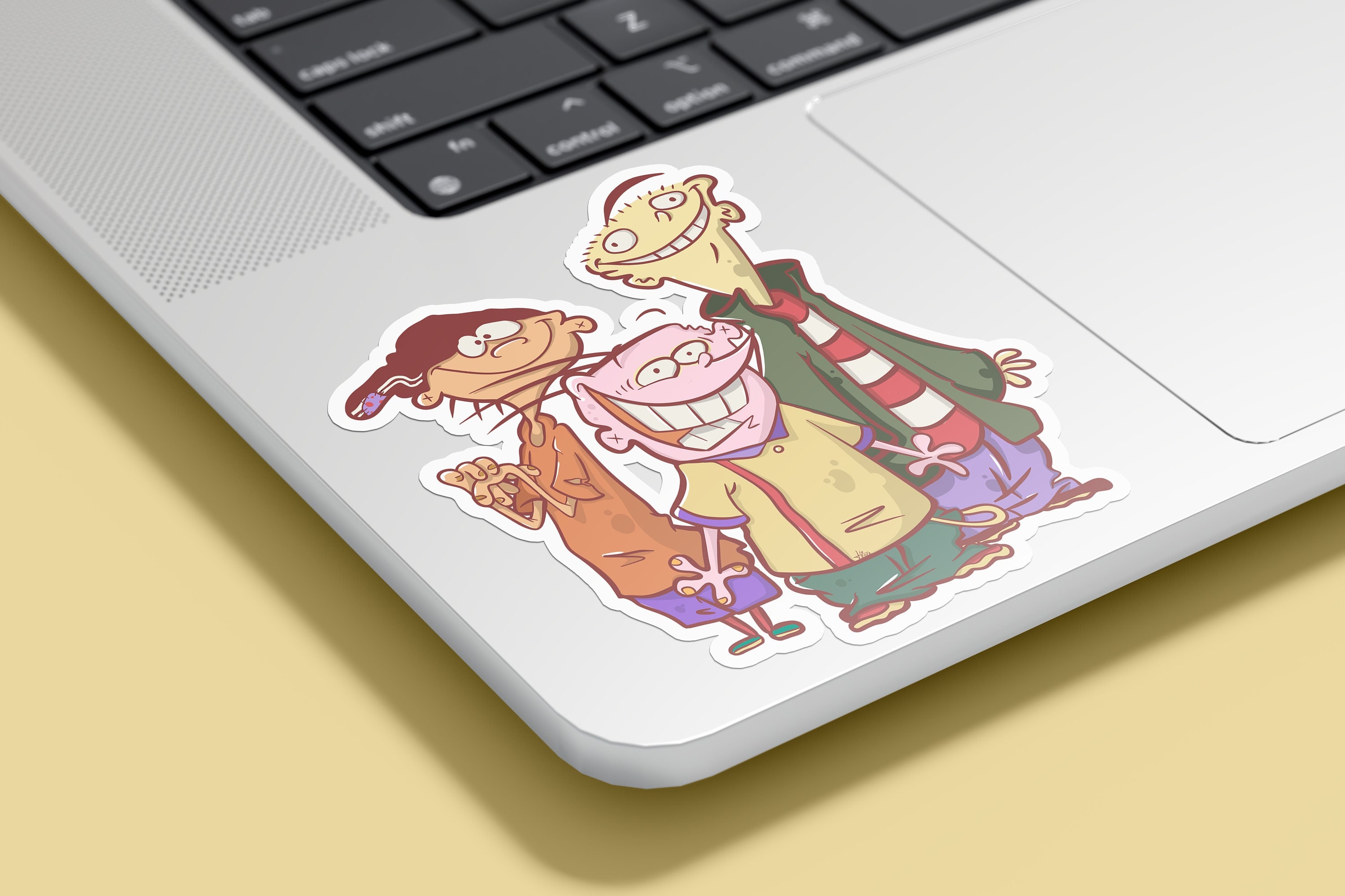 Nostalgic Ed, Edd N Eddy Sticker, Cartoon Fan Art, 90's Sticker, Water ...