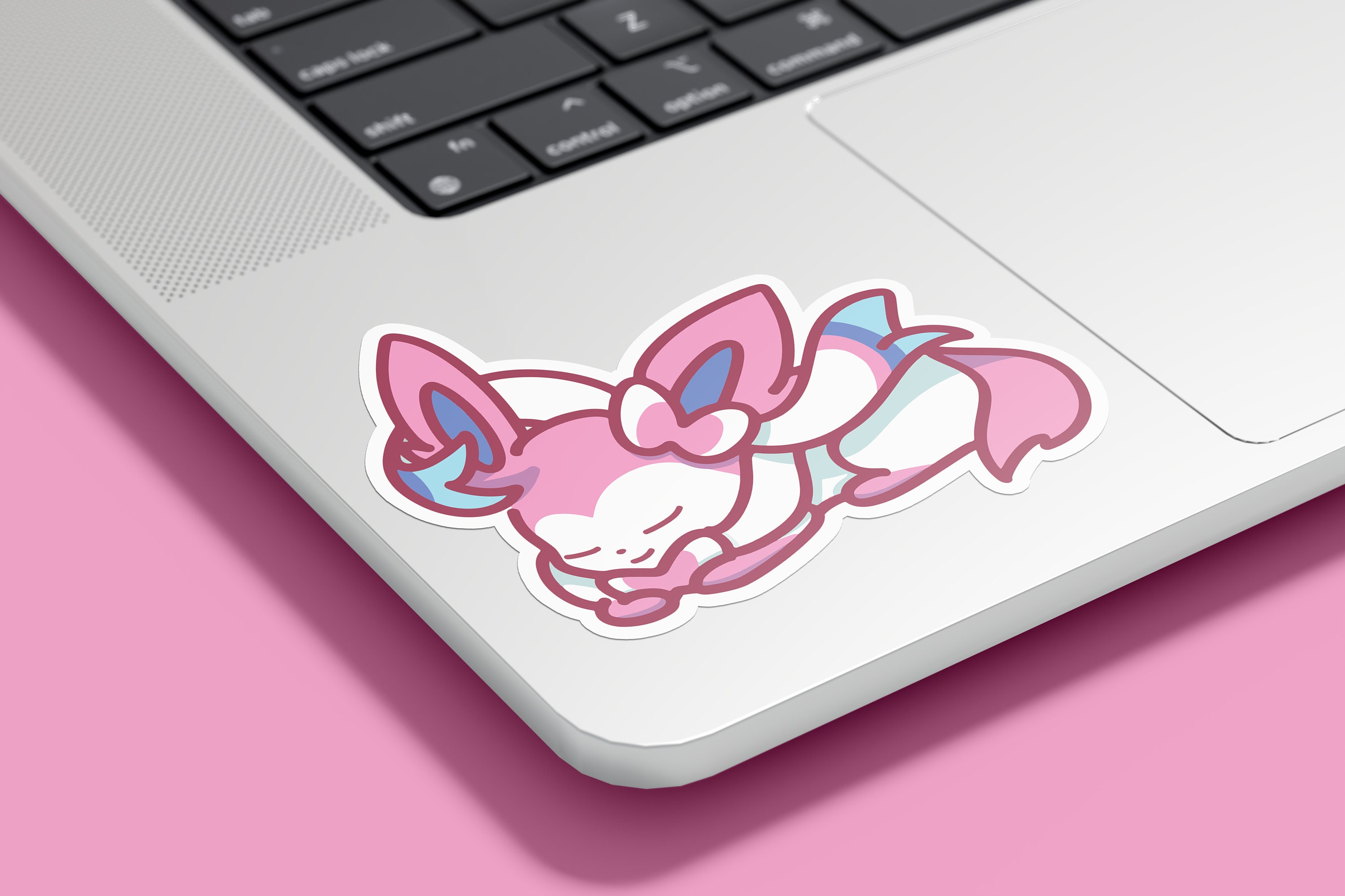 Sylveon Sticker Cute Pokemon Sticker for Laptop or Water Bottle Vinyl ...