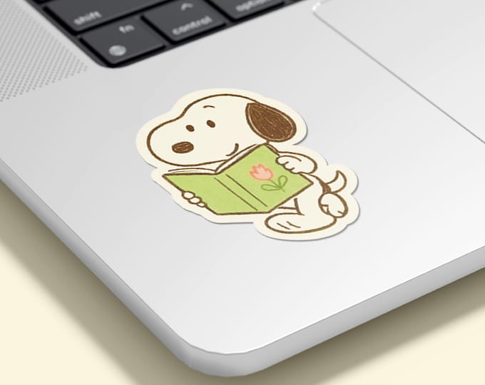 Reading Snoopy - Etsy