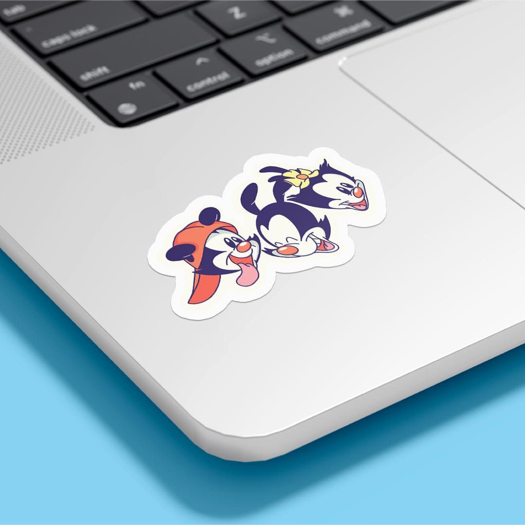 Animaniacs Sticker | Yakko, Wakko, and Dot Vinyl Decal | 90s Cartoon ...