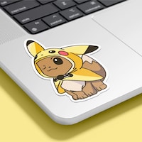 Pixel Style Anime Pokémon Stickers Pack – Pikachu Cartoon Waterproof ...
