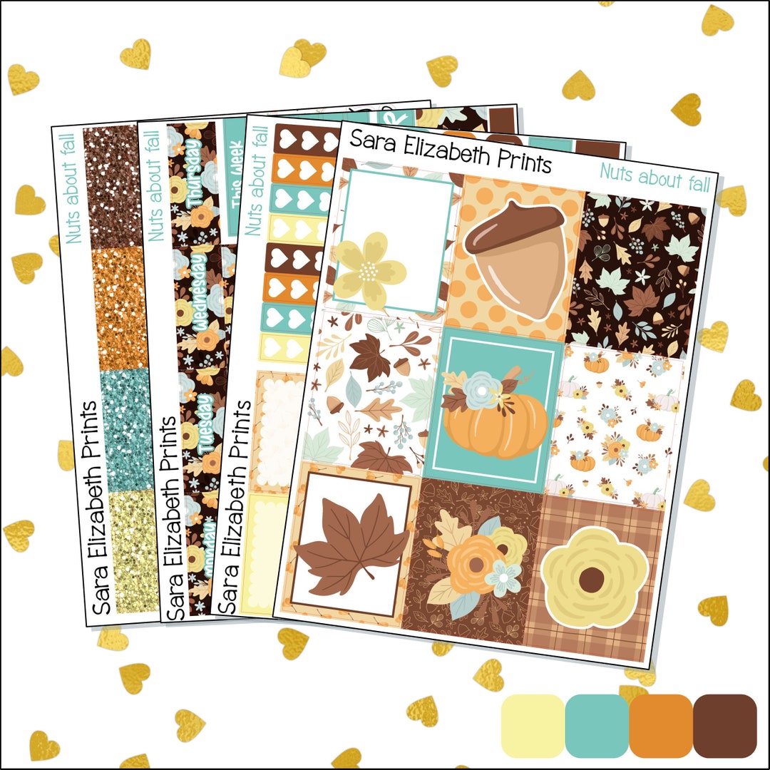 Nuts About Fall Mini Kit - Etsy