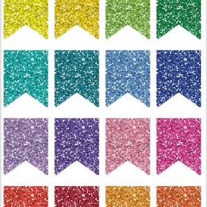 Multicolored Flag Planner Stickers - Etsy