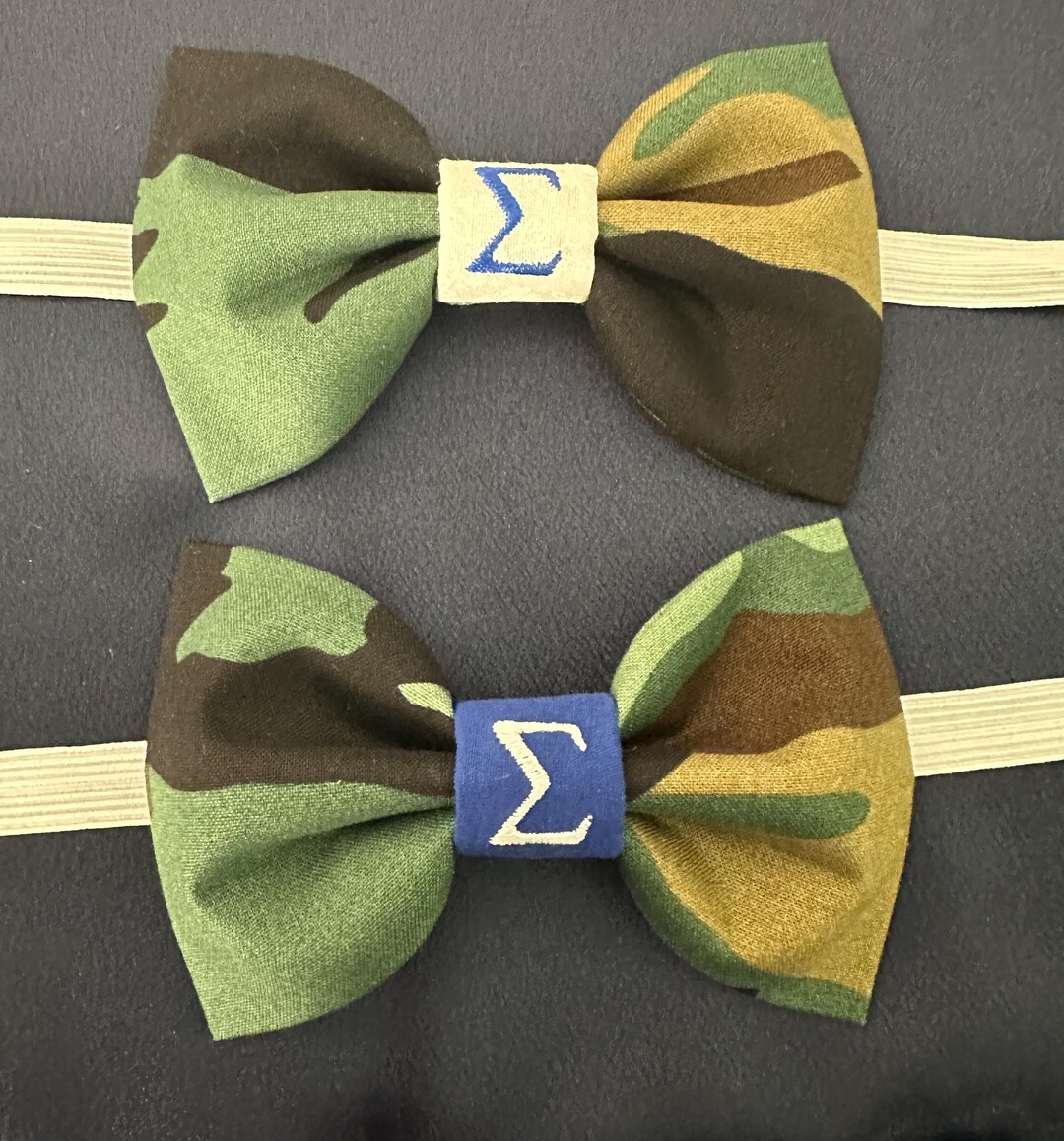 Camo Sigma Man Fraternity Bow Tie - Etsy