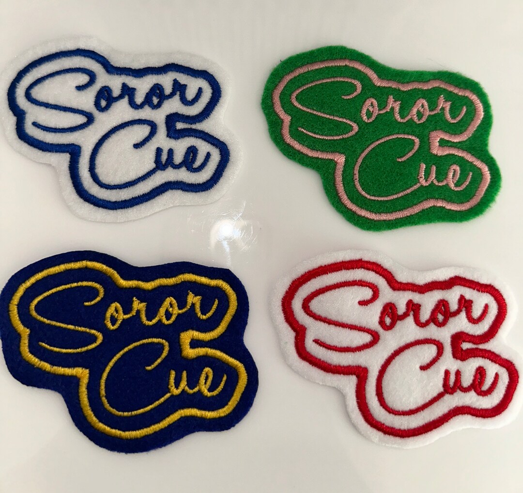 Personalized SOROR Iron-on or Sew-on Felt Patch - Etsy
