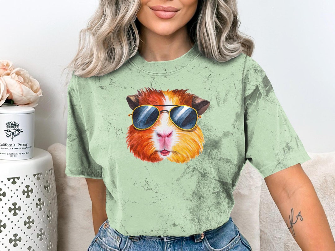 Guinea Pig Face Shirt, Guinea Pig Shirt, Cute Guinea Pig Shirt, Guinea ...