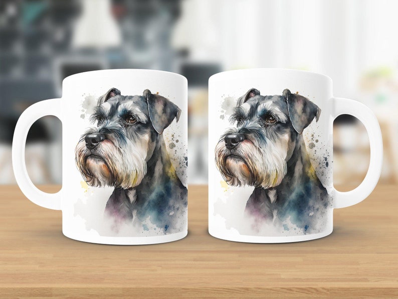 Miniature Schnauzer Mug, Miniature Schnauzer Gifts, Mini Schnauzer ...