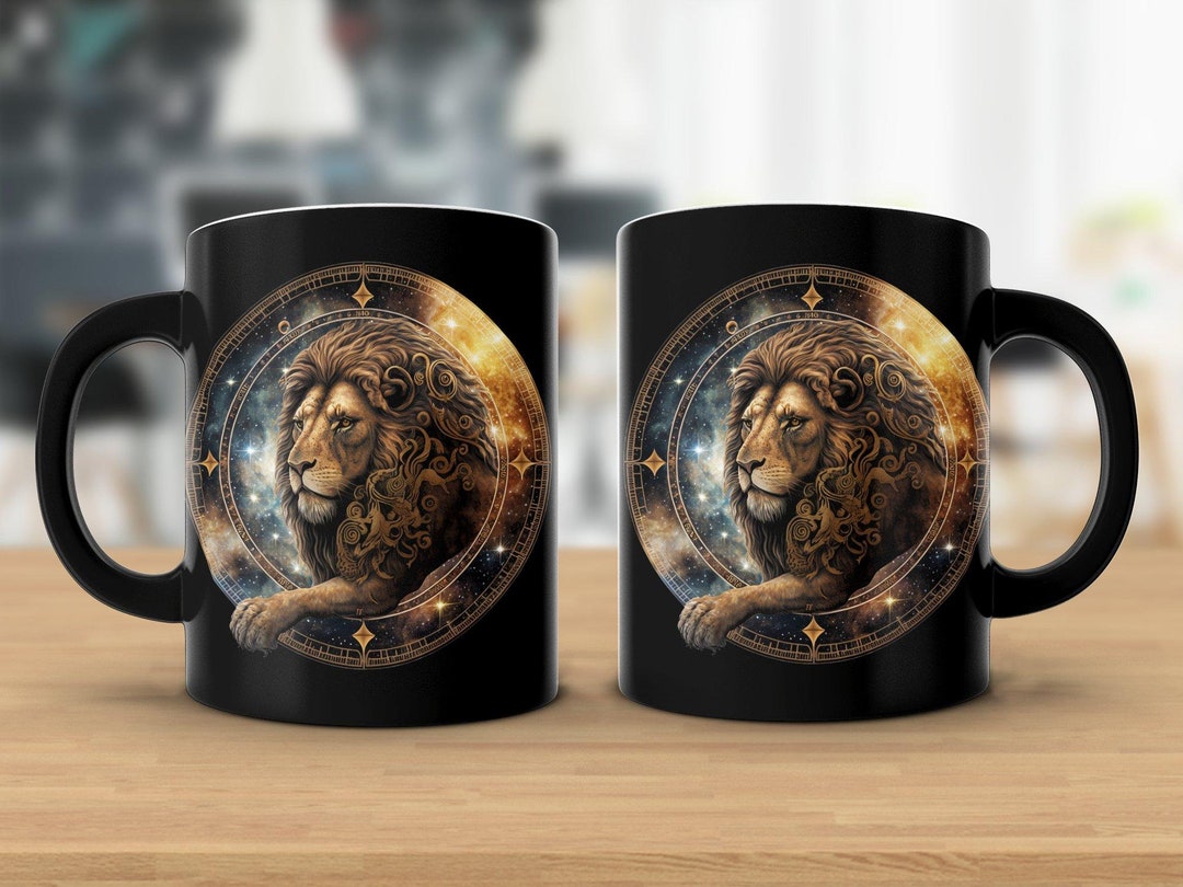 Leo Zodiac Mug, Leo Constellation Mug, Leo Gifts, Leo Constellation ...