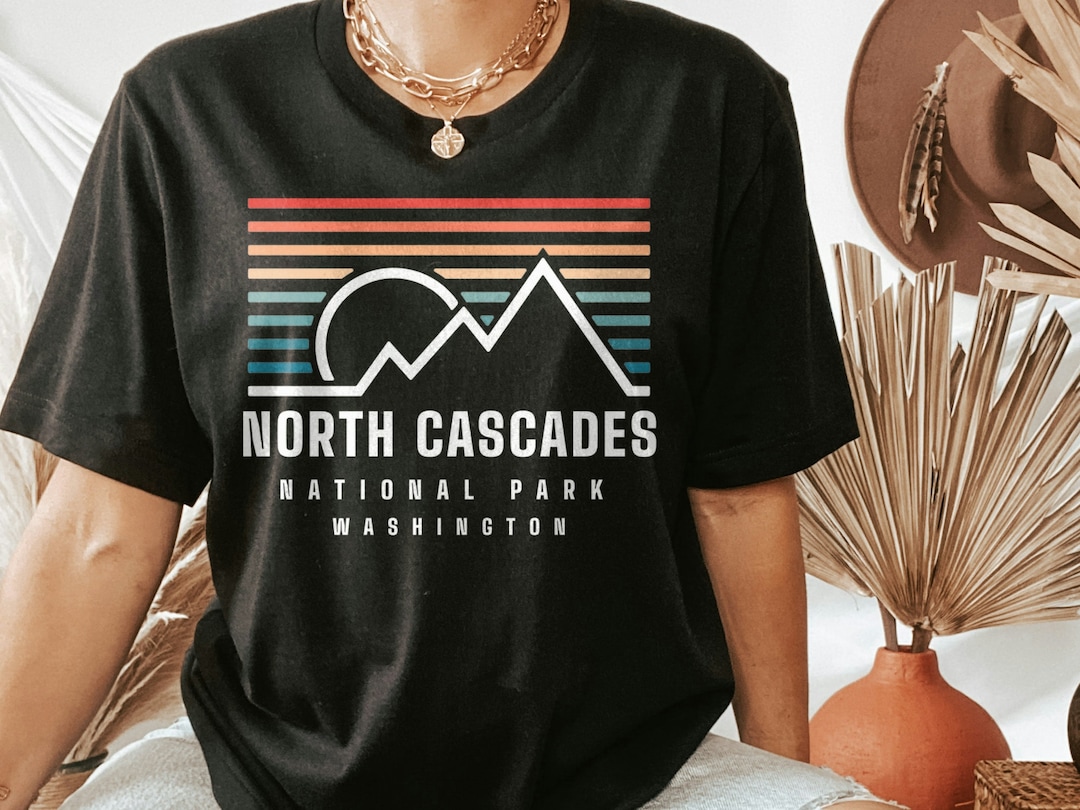 North Cascades National Park Shirt, Washington T-shirt, Adventure Shirt ...