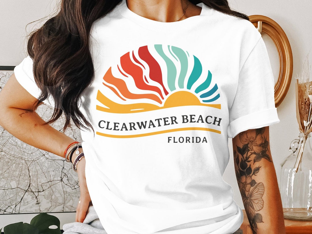 Clearwater Beach T-shirt, Clearwater Florida Tee, Clearwater Beach ...