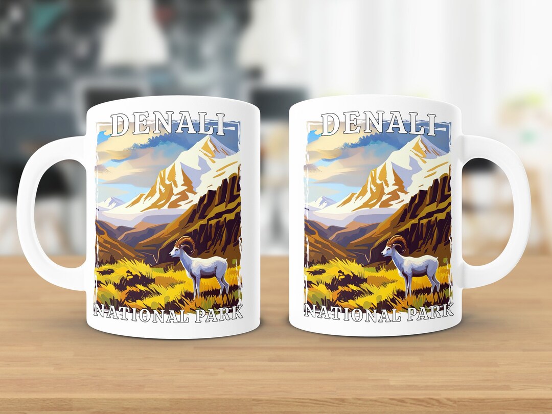 Denali National Park Mug, Denali National Park Coffee Mug, Denali Gifts ...