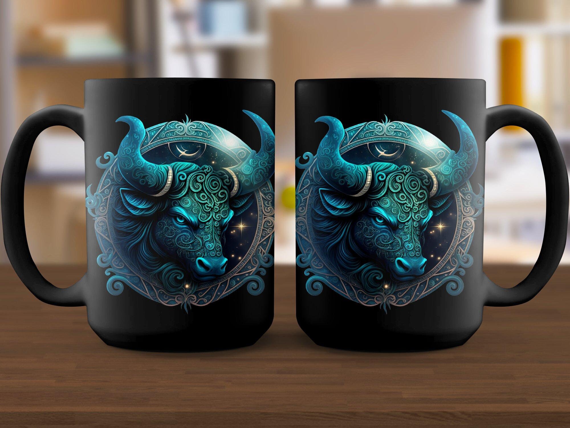 Taurus Zodiac Mug, Taurus Constellation Mug, Zodiac Constellation ...