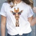 Giraffe Face Shirt, Giraffe Shirt, Cute Giraffe Shirt, Giraffe Lover T ...