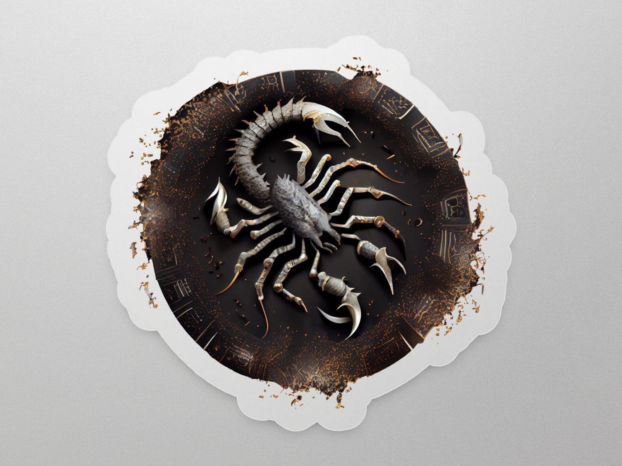 Scorpius Zodiac Sticker, Scorpio Sign Decal, Scorpio Zodiac Symbol, Car ...