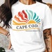 Cape Cod T-shirt, Beach Shirt, Summer Shirt, Vacation Tee, Unisex ...