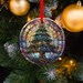 Christmas Ornament 2023, Christmas Decoration, Heirloom Keepsake, Round ...