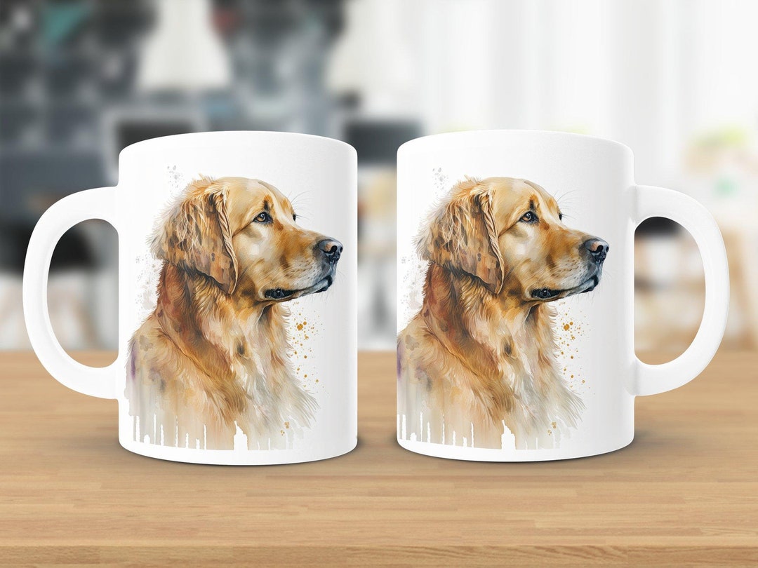 Golden Retriever Mug, Golden Retriever Gifts, Retriever Coffee Mug ...