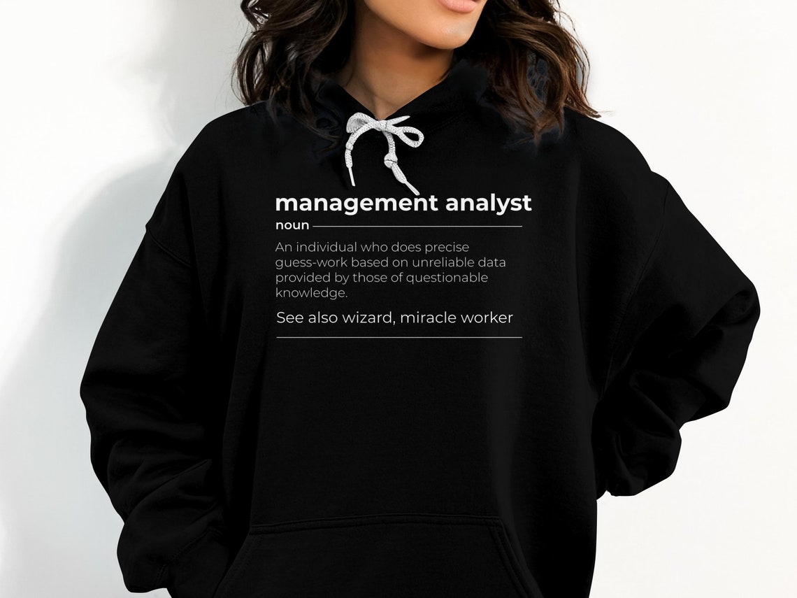 Management Analyst Tshirt Funny Tshirt for Management Analysts and ...