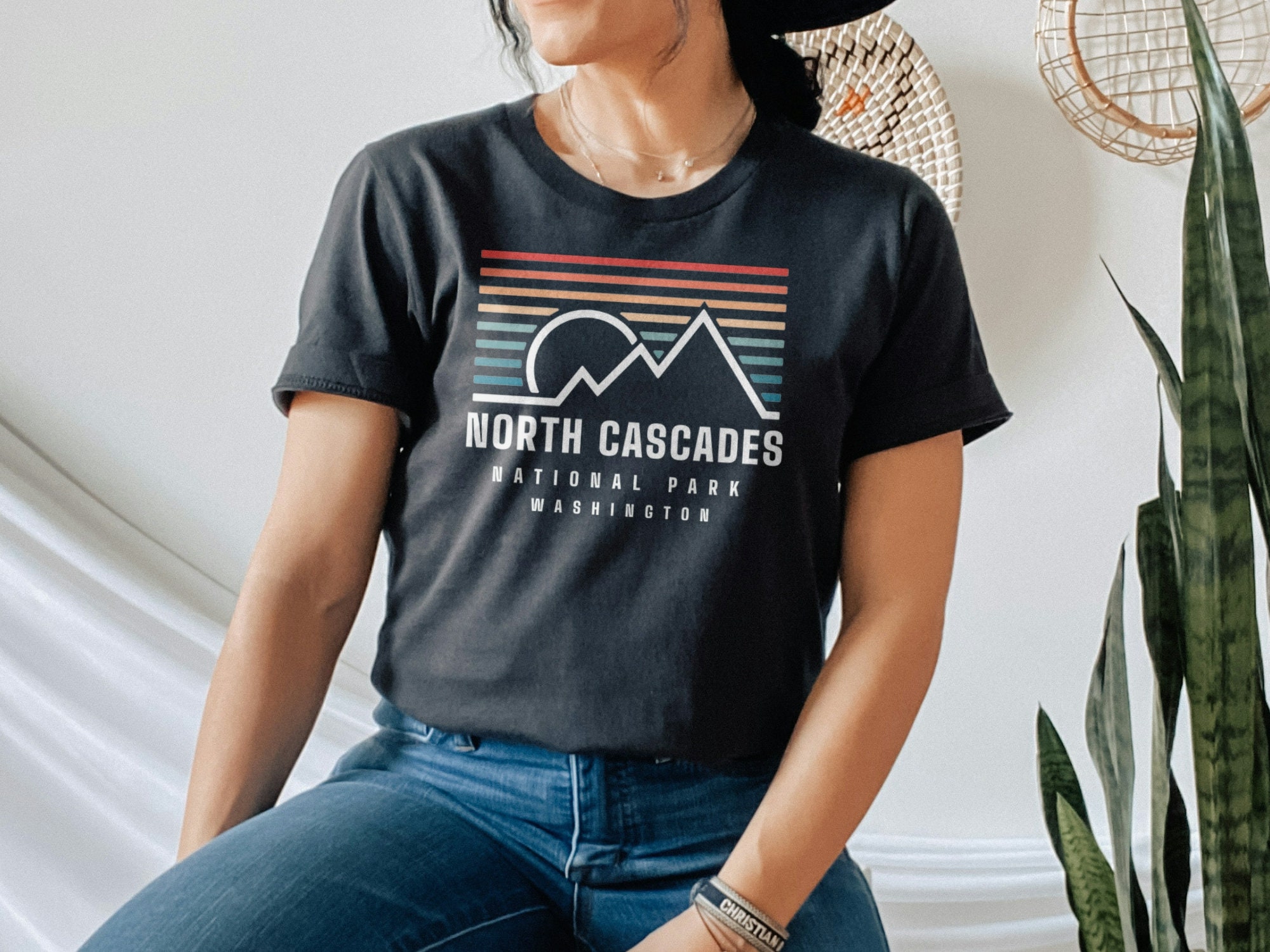 North Cascades National Park Shirt, Washington T-shirt, Adventure Shirt ...