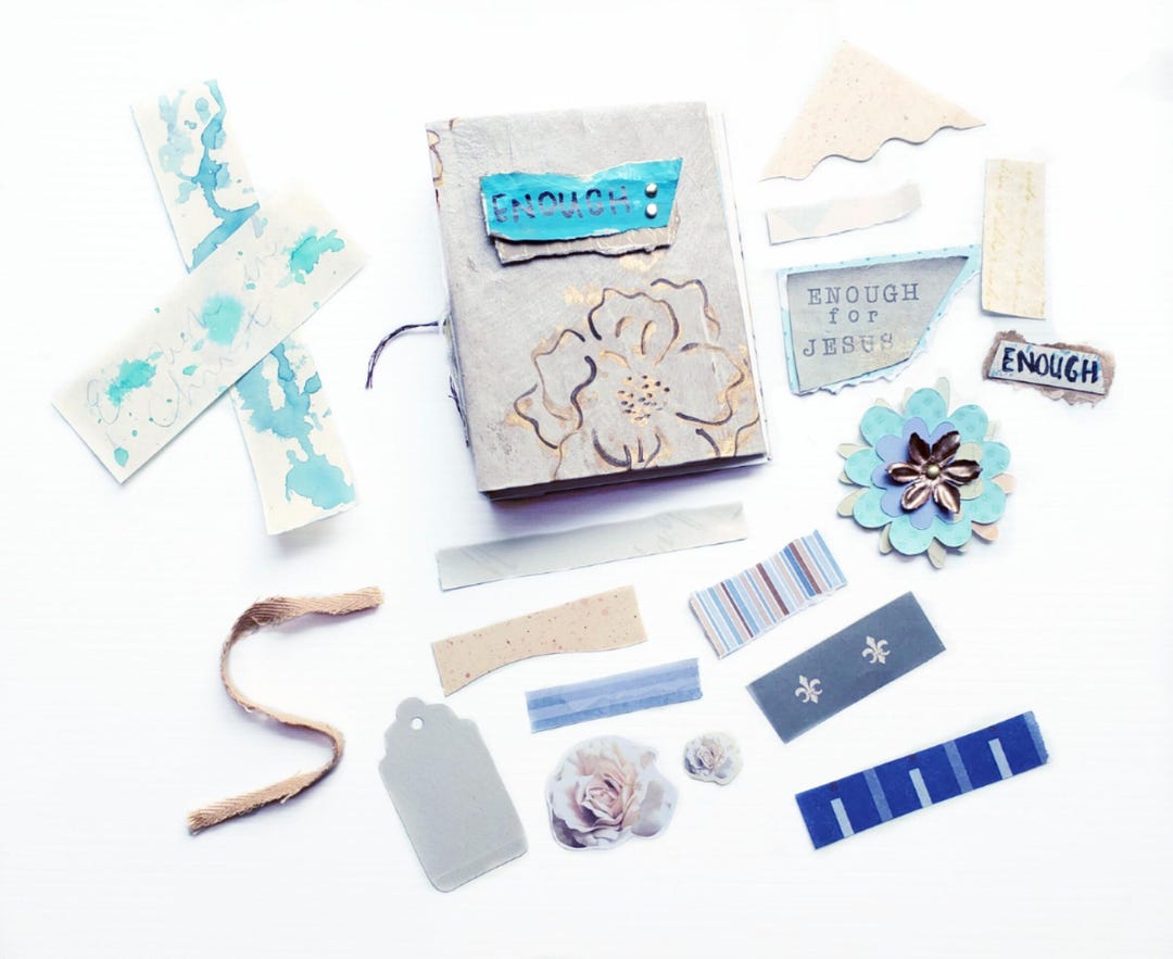 I Am Enough Handmade Journal Kit for Christian Women - Creative ...