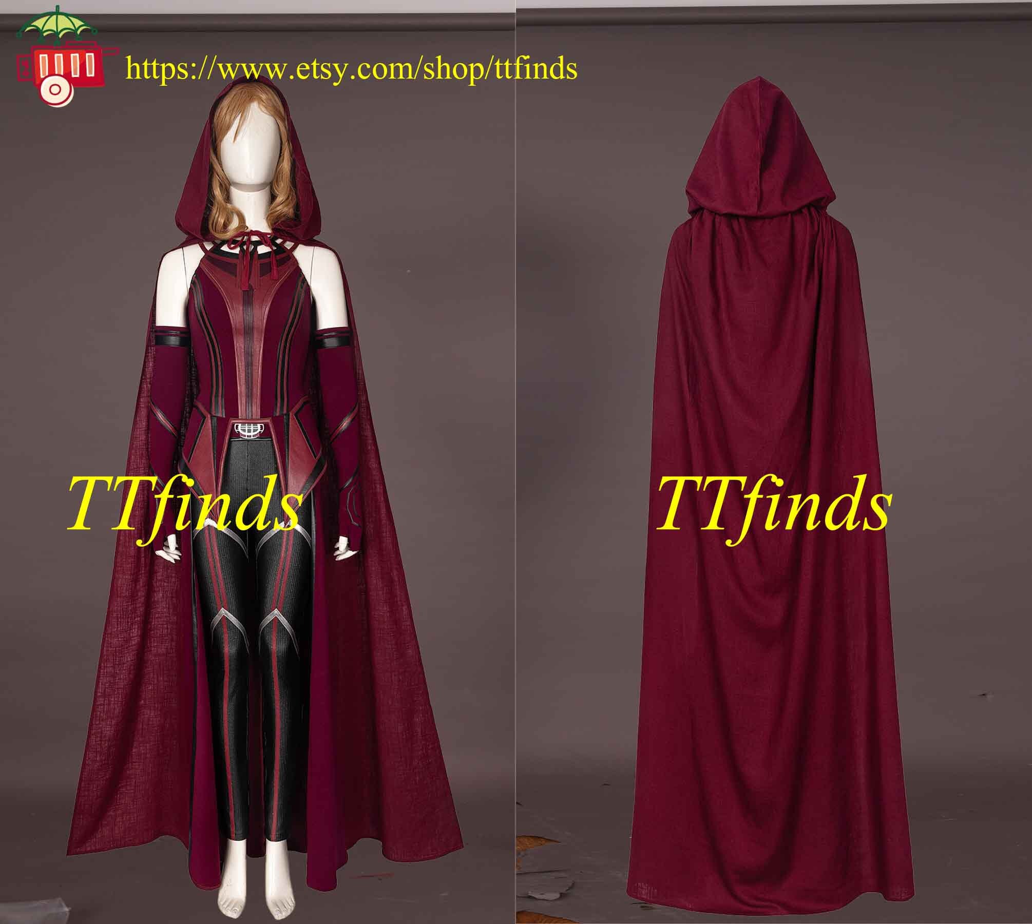 For The Wanda Version Cosplay Costume Scarlet Witch Wanda | Etsy