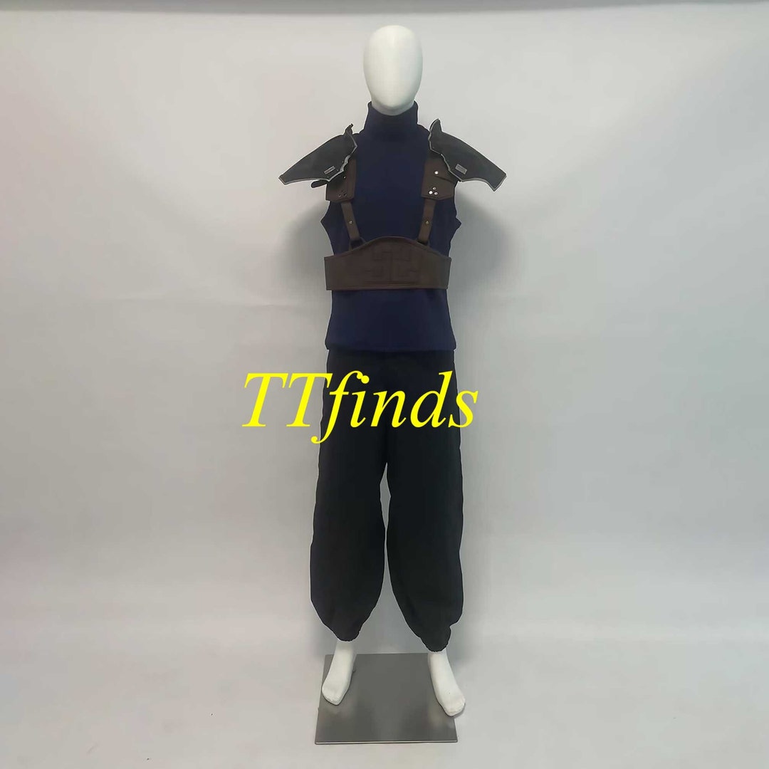 For FF7 Zack Fair Cosplay Costume Final Fantasy 7 Zack Outfit Costume ...