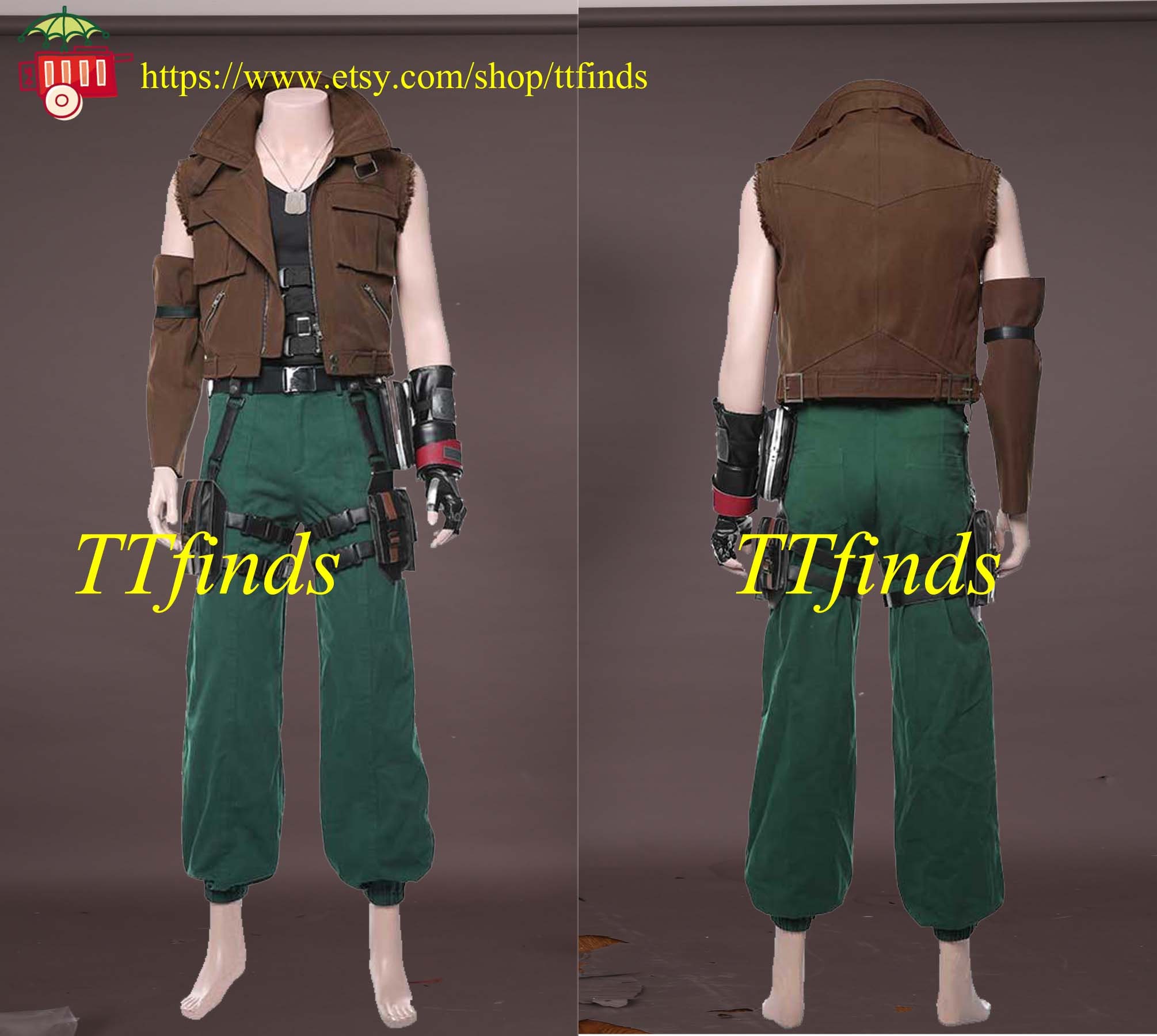 Final Fantasy 7 Barrett Cosplay