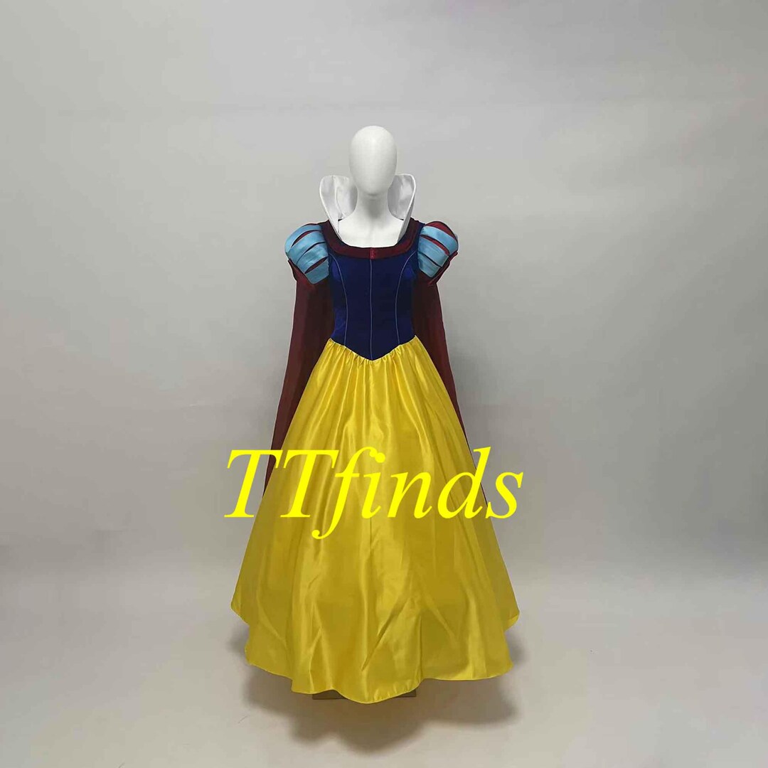 Snow White Princess Dress Vs Cloak Personalized Size - Etsy