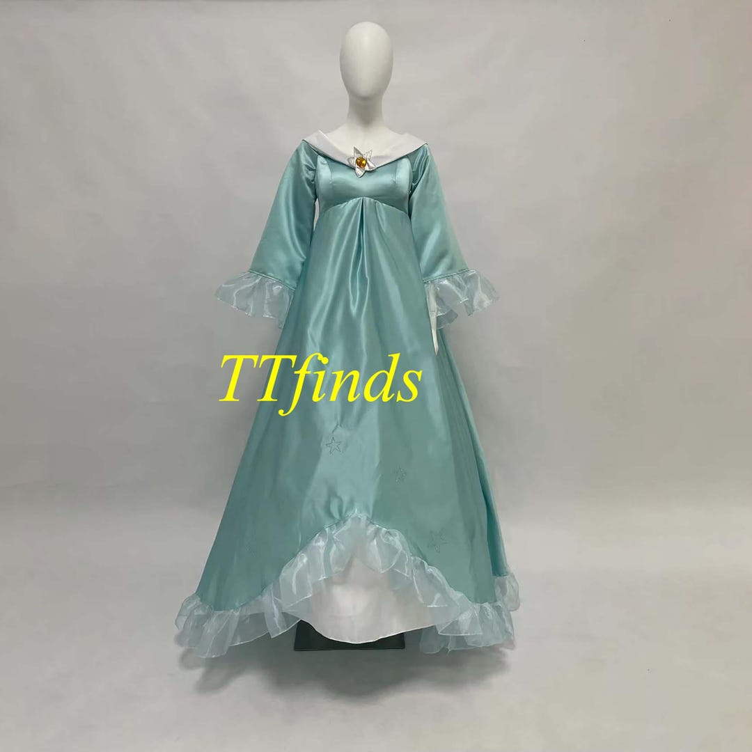Princess Rosalina Dress Super Mario Galaxy Rosalina Costume Cosplay ...