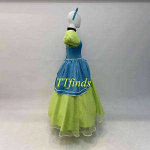 Cinderella Sister Princess Dress Cinderella Drizella Green Cosplay ...