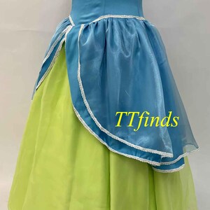 Cinderella Sister Princess Dress Cinderella Drizella Green Cosplay ...