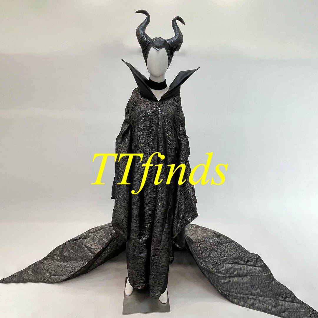 Maleficent Dress Maleficent Cosplay Costume Adult Women Girls Halloween - Etsy