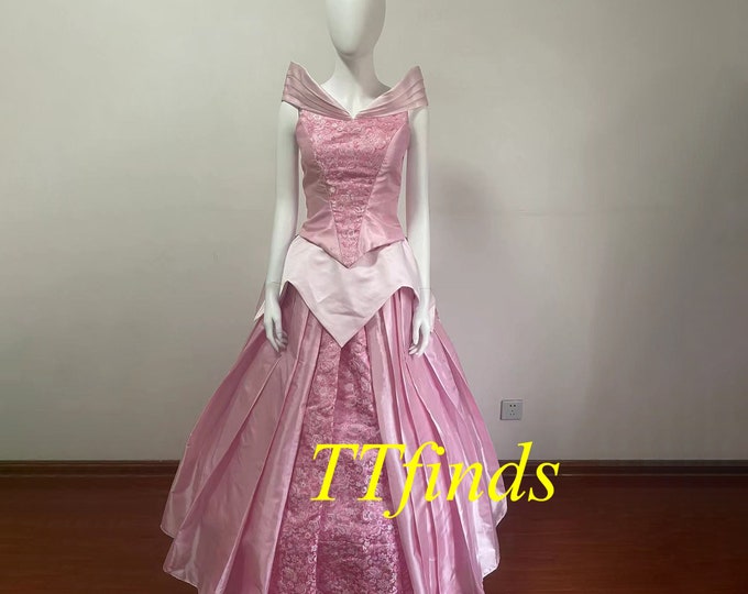 Cinderella Pink Dress Pink Cinderella Costume - Etsy Canada