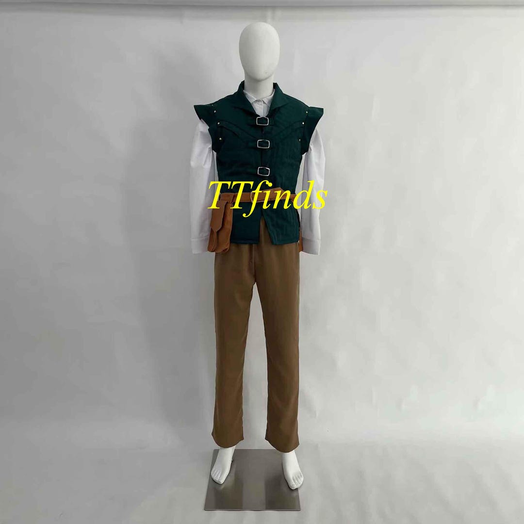 For Tangled Rapunzel Cosplay, Rapunzel Prince Flynn Rider Men Cosplay ...