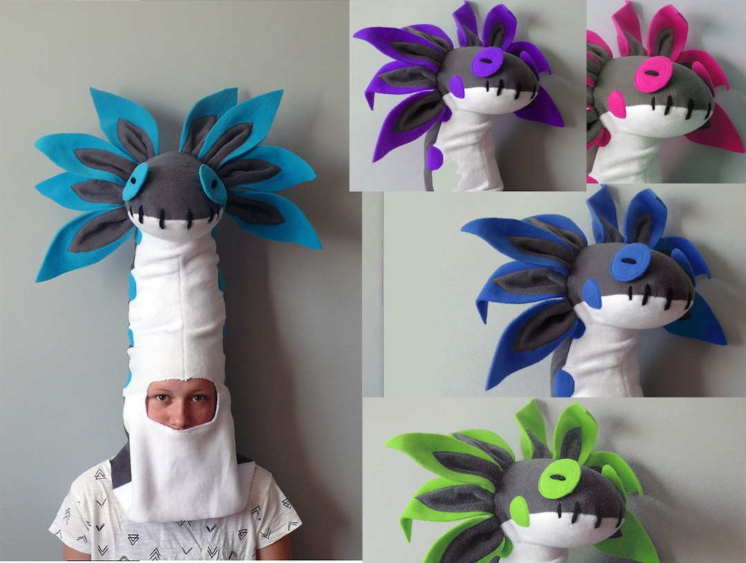 WIGGLER HELMET Monster Hunter, Wiggler Monster Hunter, Wiggler Head ...