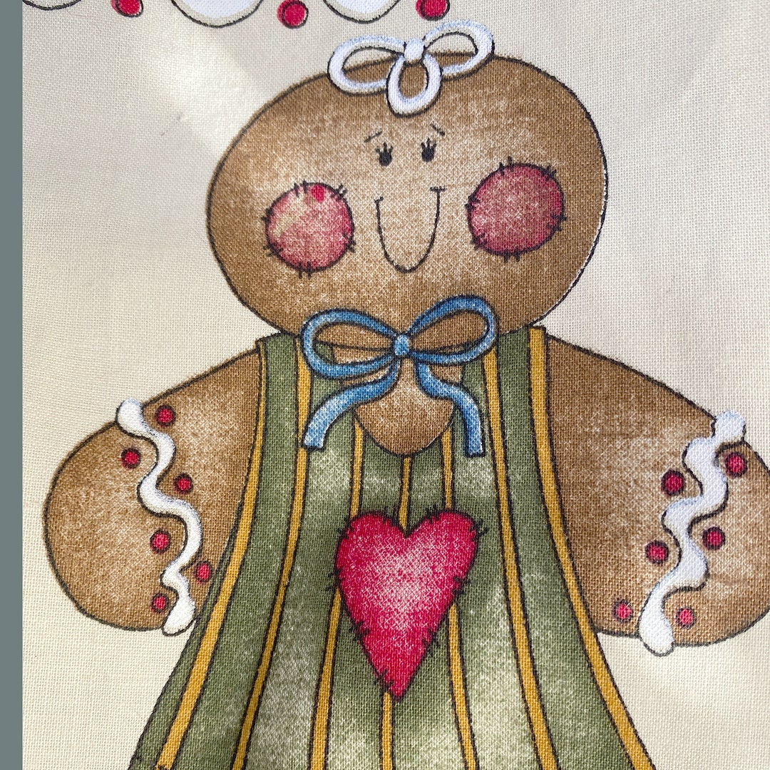 Grandmas Cookies Gingerbread Table Runner Grandmas Ginger - Etsy