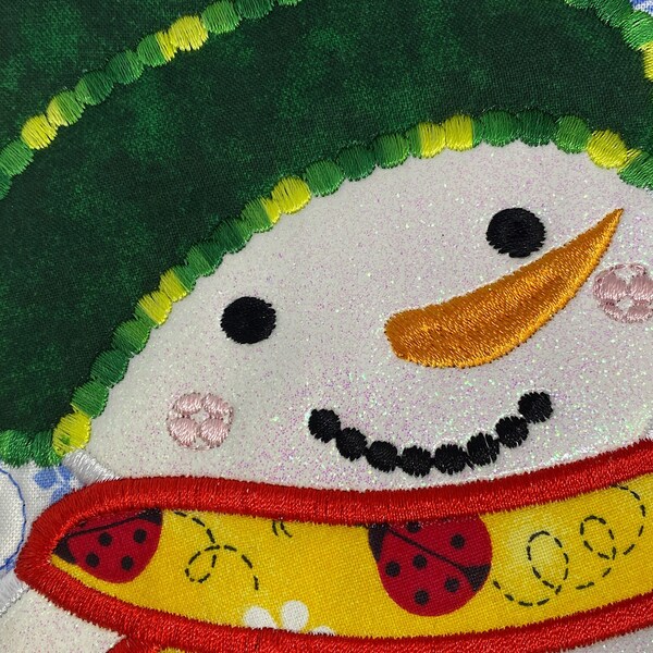 Snowman Table Runner - Etsy