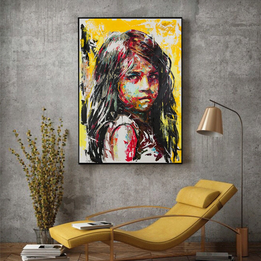 Shai Yossef / Enchanting Innocence: Captivating Painting of a Little ...