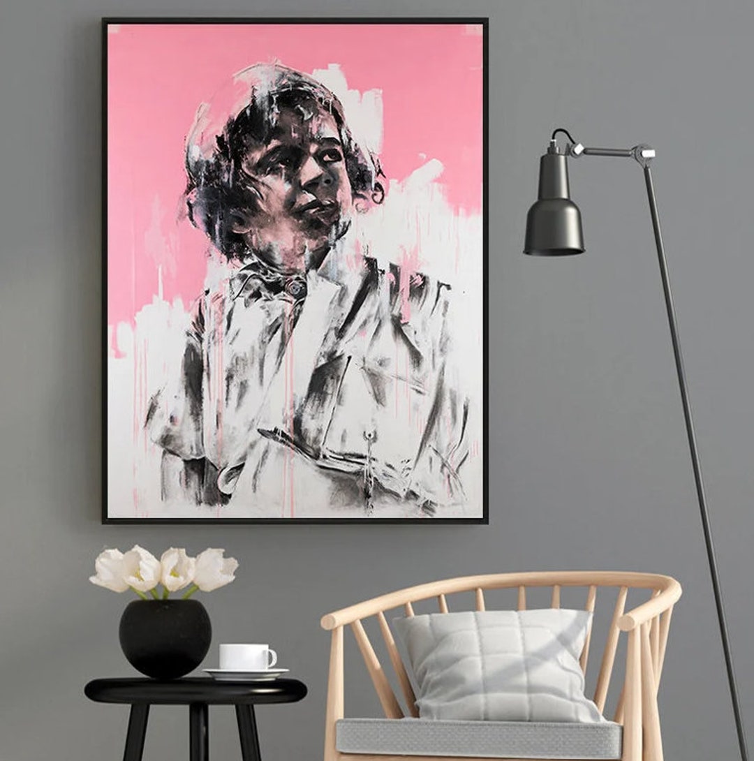 Shai Yossef Painting Large Canvas Print ,portrait,a Yemeni Jewish ...