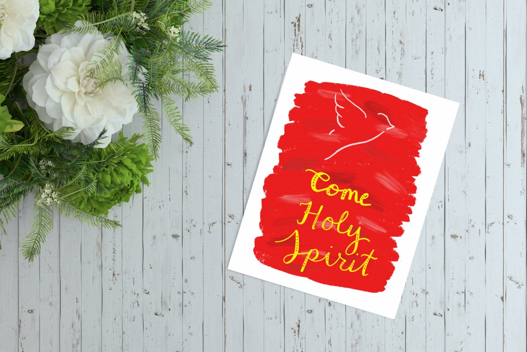 Confirmation Card - Catholic Greeting Card - 5x7 - Etsy