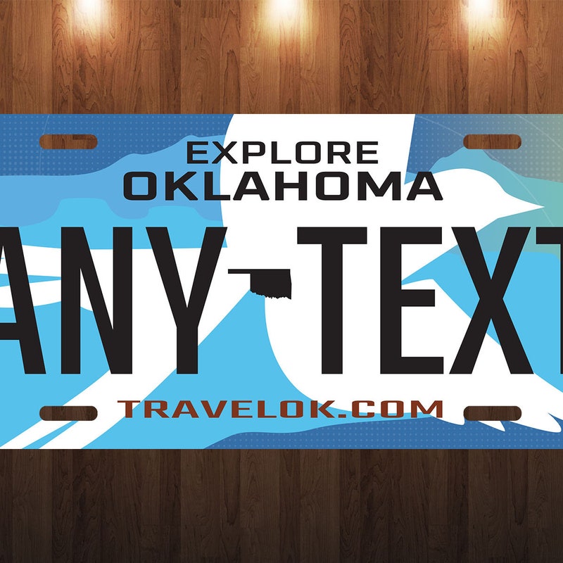 Oklahoma License Plates - Etsy