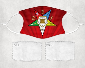 Eastern Star Face Mask - Etsy