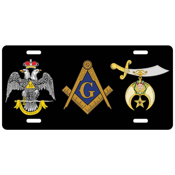 Mason Shriner Car Tag - Etsy