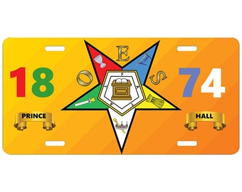 Eastern Star License Plate - Etsy