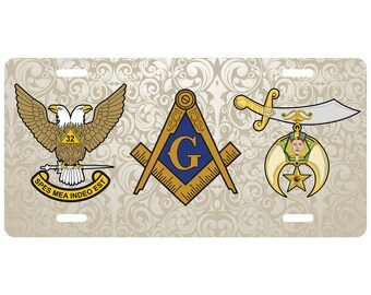 Mason Shriner Car Emblem - Etsy