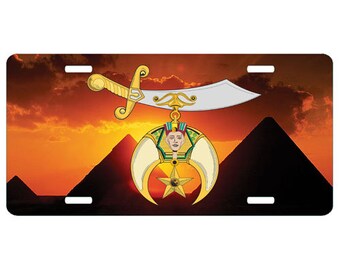 Desert License Plate - Etsy